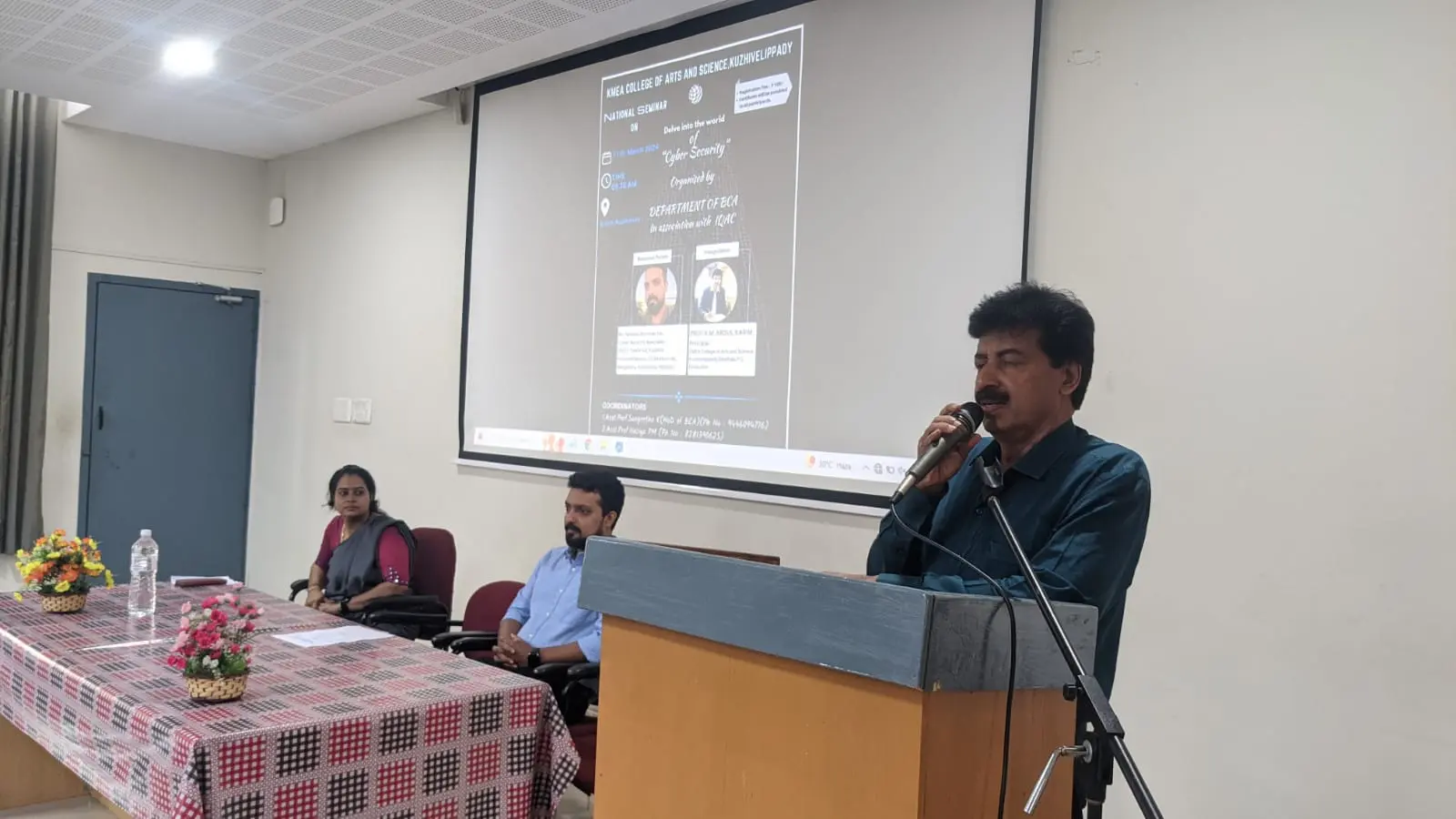 Cyber Security - National Seminar - KMEA College of Arts and Science Cyber Security - National Seminar - KMEA College of Arts and Science
