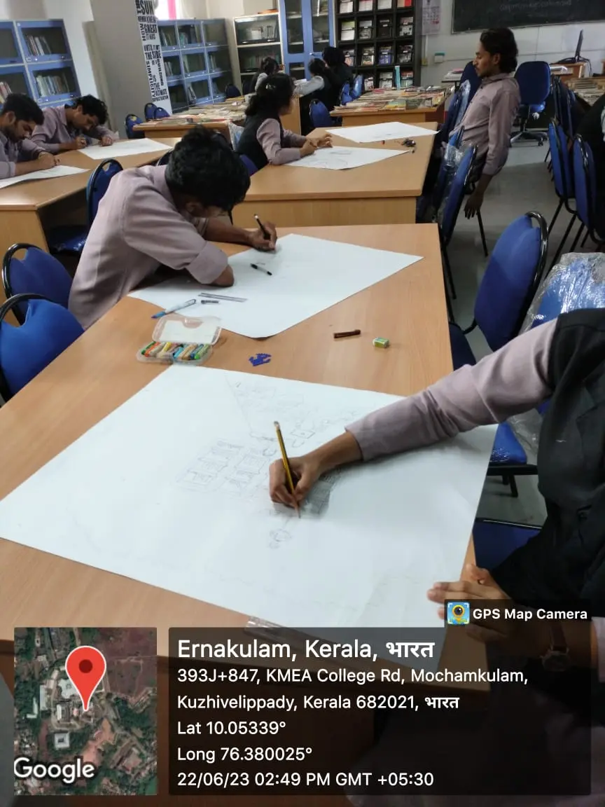 Library Poster Making Competition on 22-06-2023 - KMEA College of Arts ...