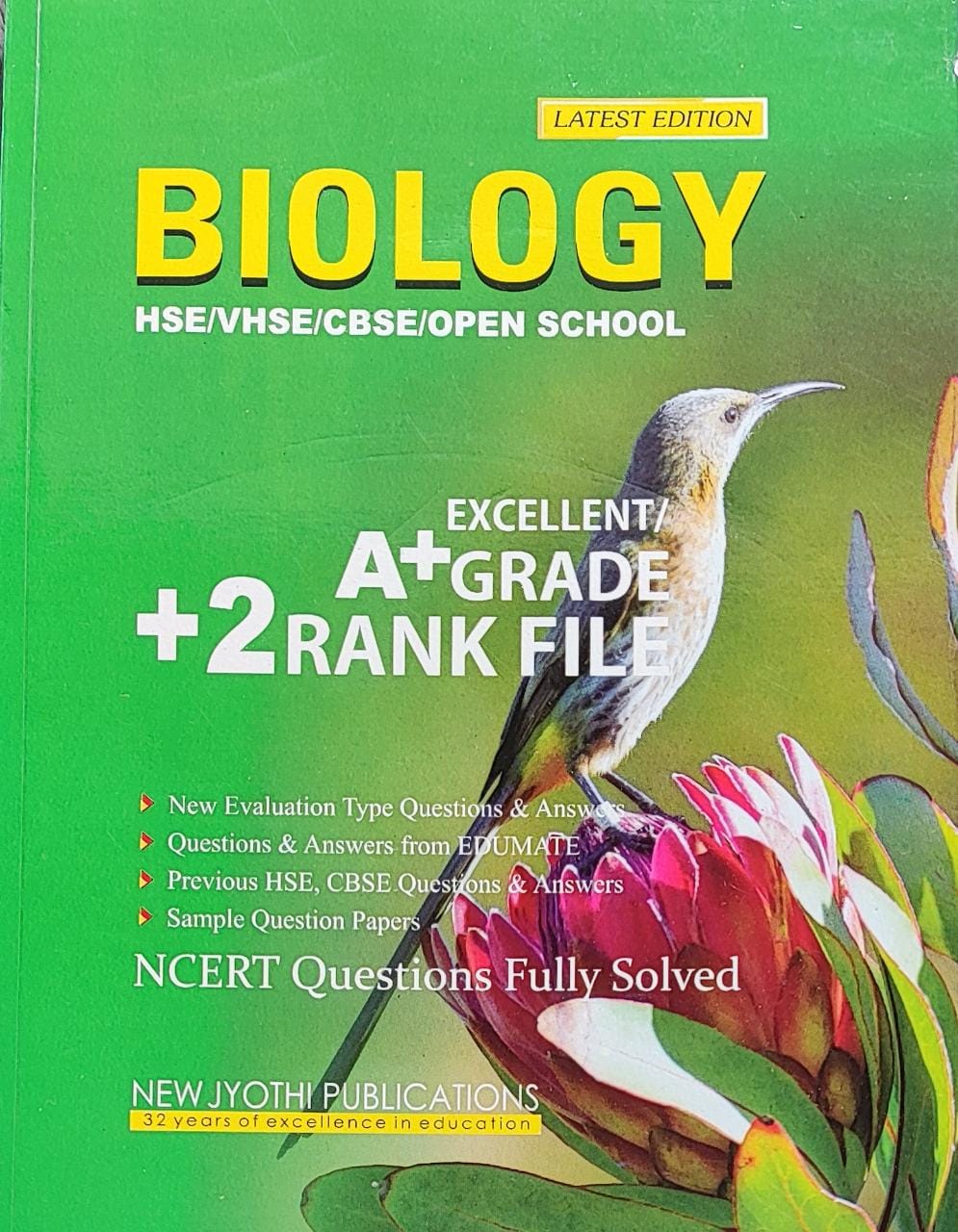 PLUS TWO BIOLOGY, A+ GRADE +2 RANK FILE, SCERT,ncert