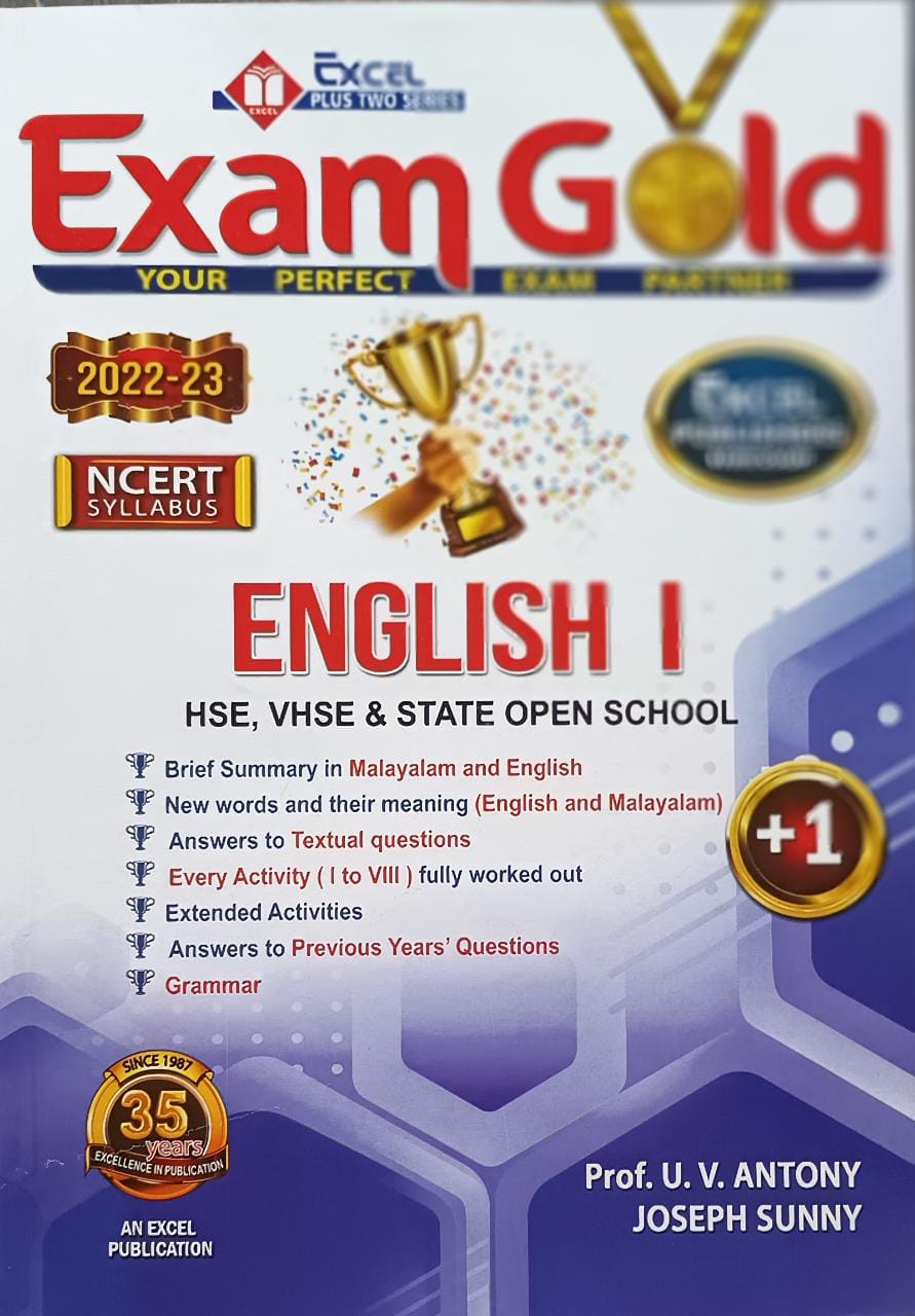 PLUS ONE QUESTION BANK 2023-ENGLISH,