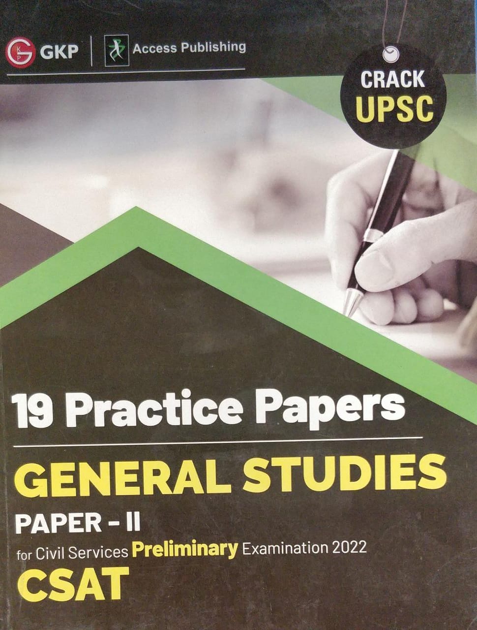 UPSC 2022 General Studies Paper II CSAT 19 Practice Papers