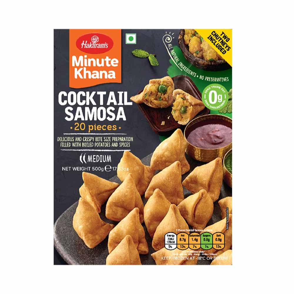SMALL COCKTAIL SAMOSA 500g - Pine Fresh Supermarket Australia