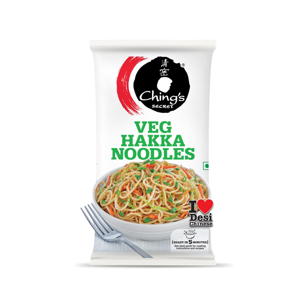 Veg Hakka Noodles (560 +280g FREE) 840g/Chings' Secret - Pine Fresh ...