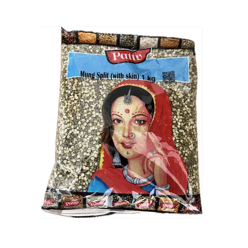 Mung Split (with skin) 1kg / Pattu - Pine Fresh Supermarket Australia