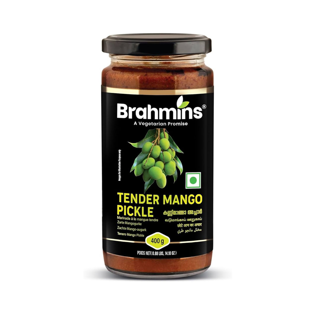 Brahmins Tender Mango pickle 400 a - Pine Fresh Supermarket Australia