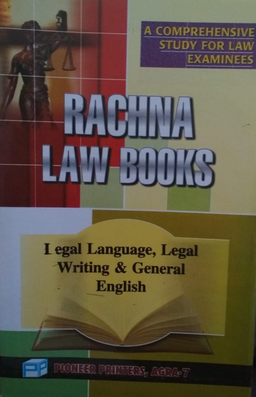Rachna Law Books - Legal Language, Legal Writing & General English ...