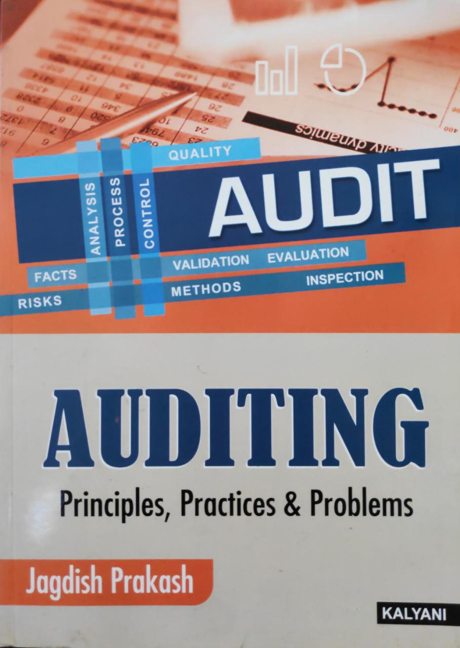 AUDITING PRINCIPLES PRACTICES & PROBLEMS
