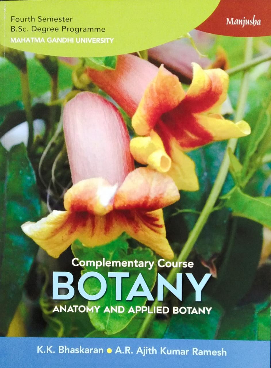Botany Anatomy And Applied Botany BSC Semester 4 ( complementary course ...