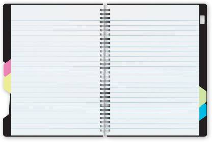 Luxor 5 Subject Single Ruled Spiral Notebook - A5 Size - 70 GSM - 300 ...
