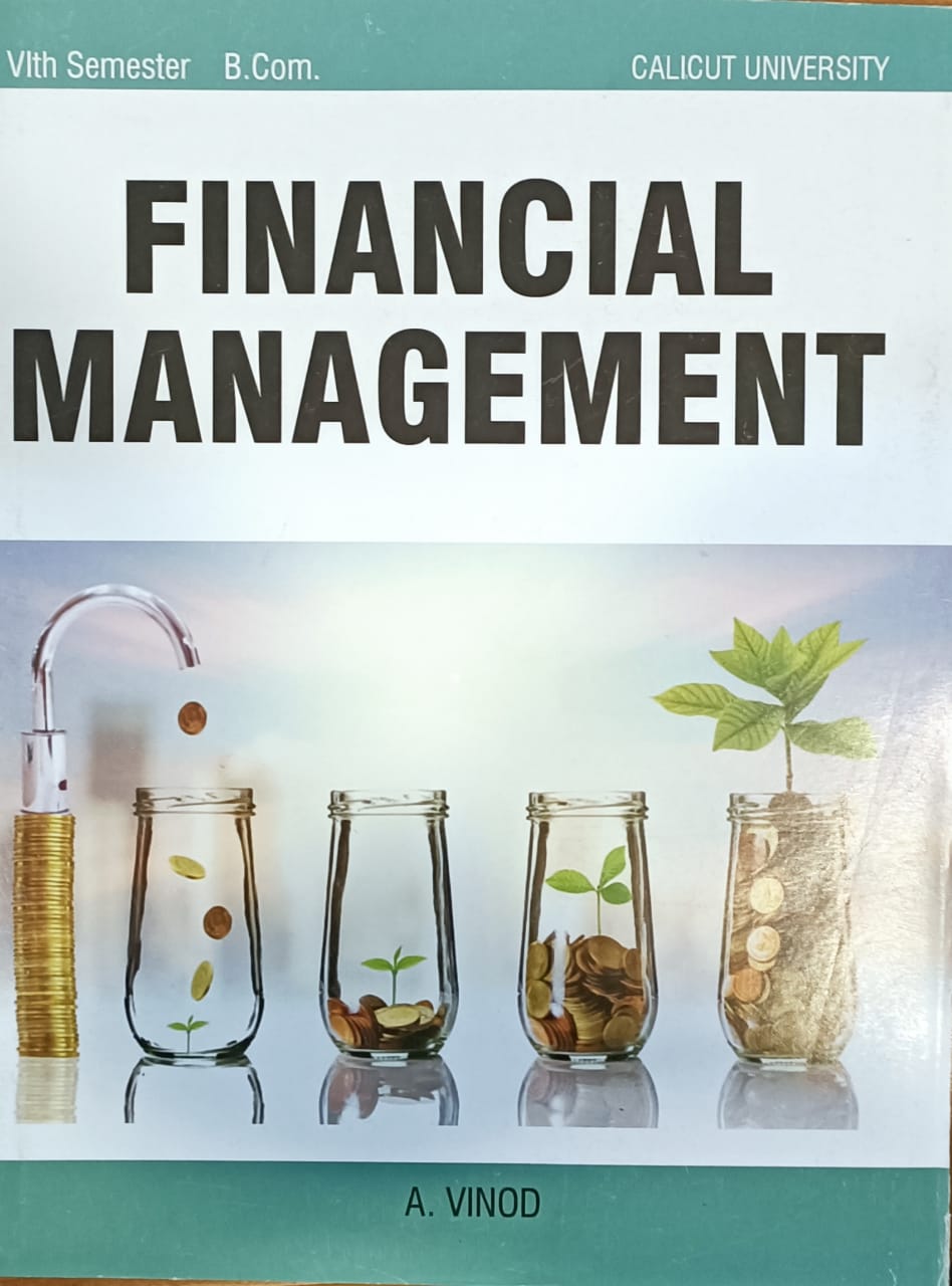 Financial Management B.com 6th Semester Calicut University - Online ...