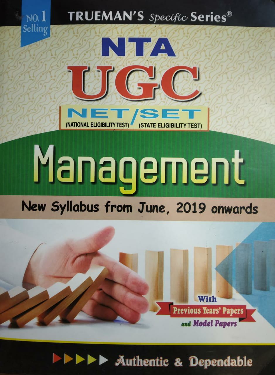 NTA UGC NET/SET - Management - Online Book Store in Kerala | Academic ...