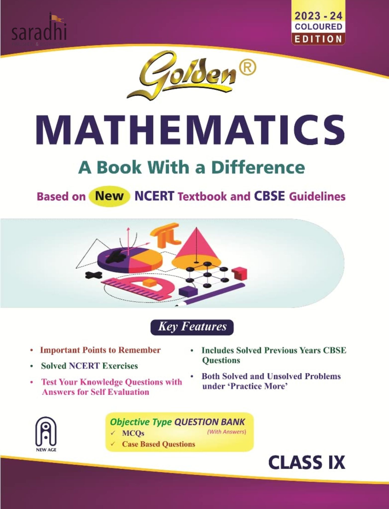 Class 9 - Golden Mathematics Guide For CBSE Students - Latest Edition ...