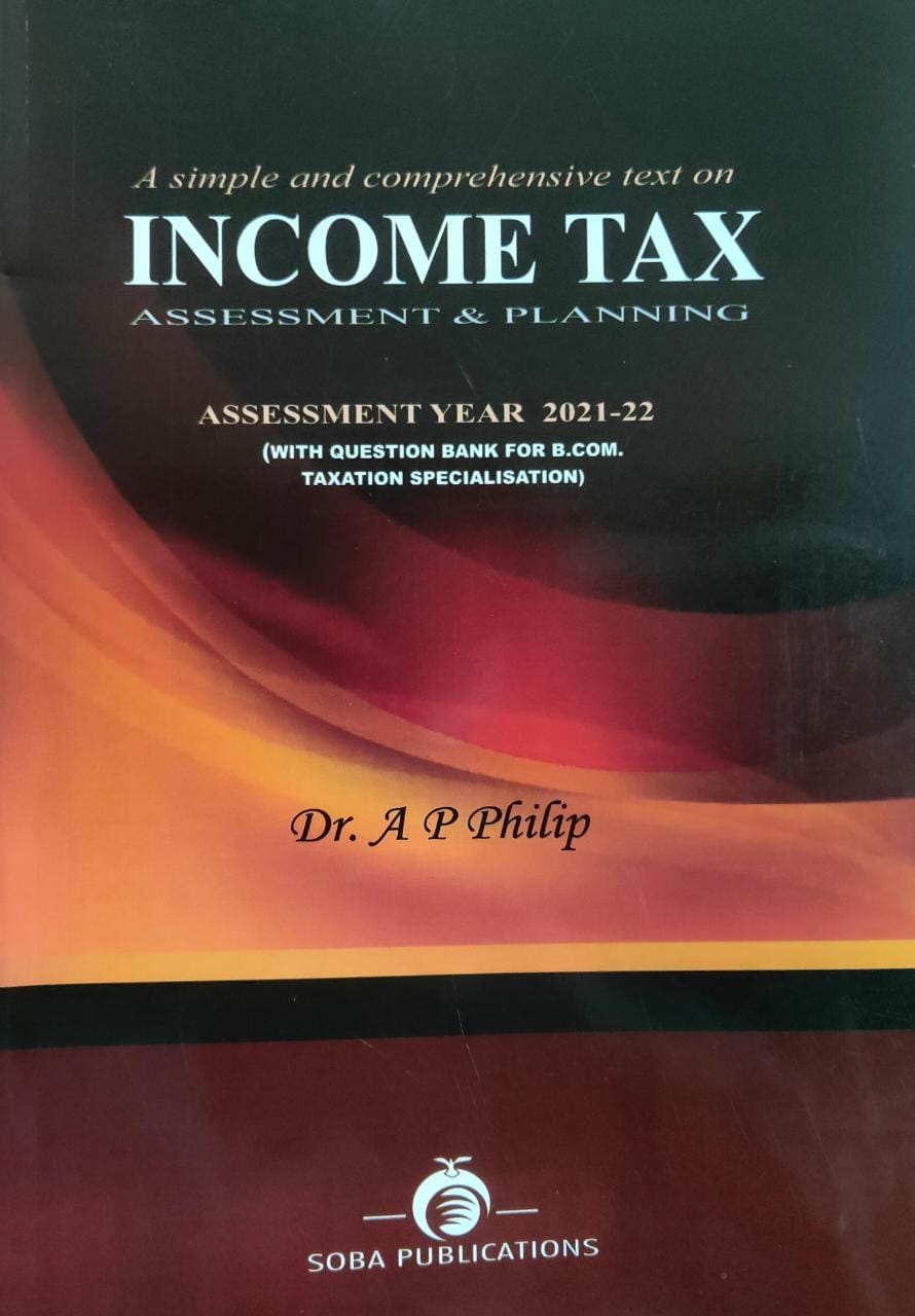 Income Tax Assesment & Planning - B.Com,BBA - MG University Kottayam ...