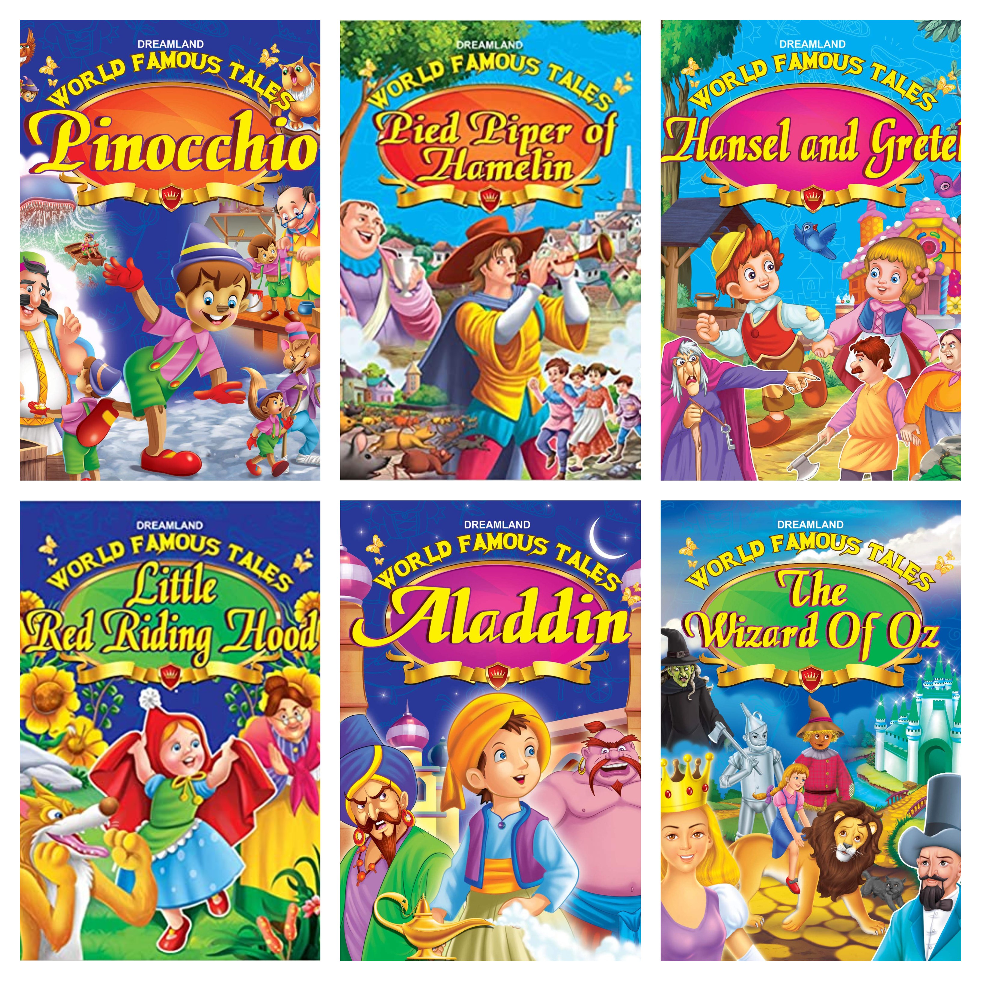 World Famous Tales Set Of 6 Books - Online Book Store in Kerala ...