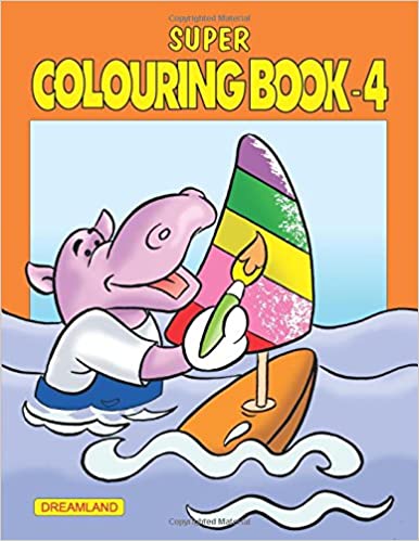Super Colouring Book 4 - Online Book Store in Kerala | Academic Books ...