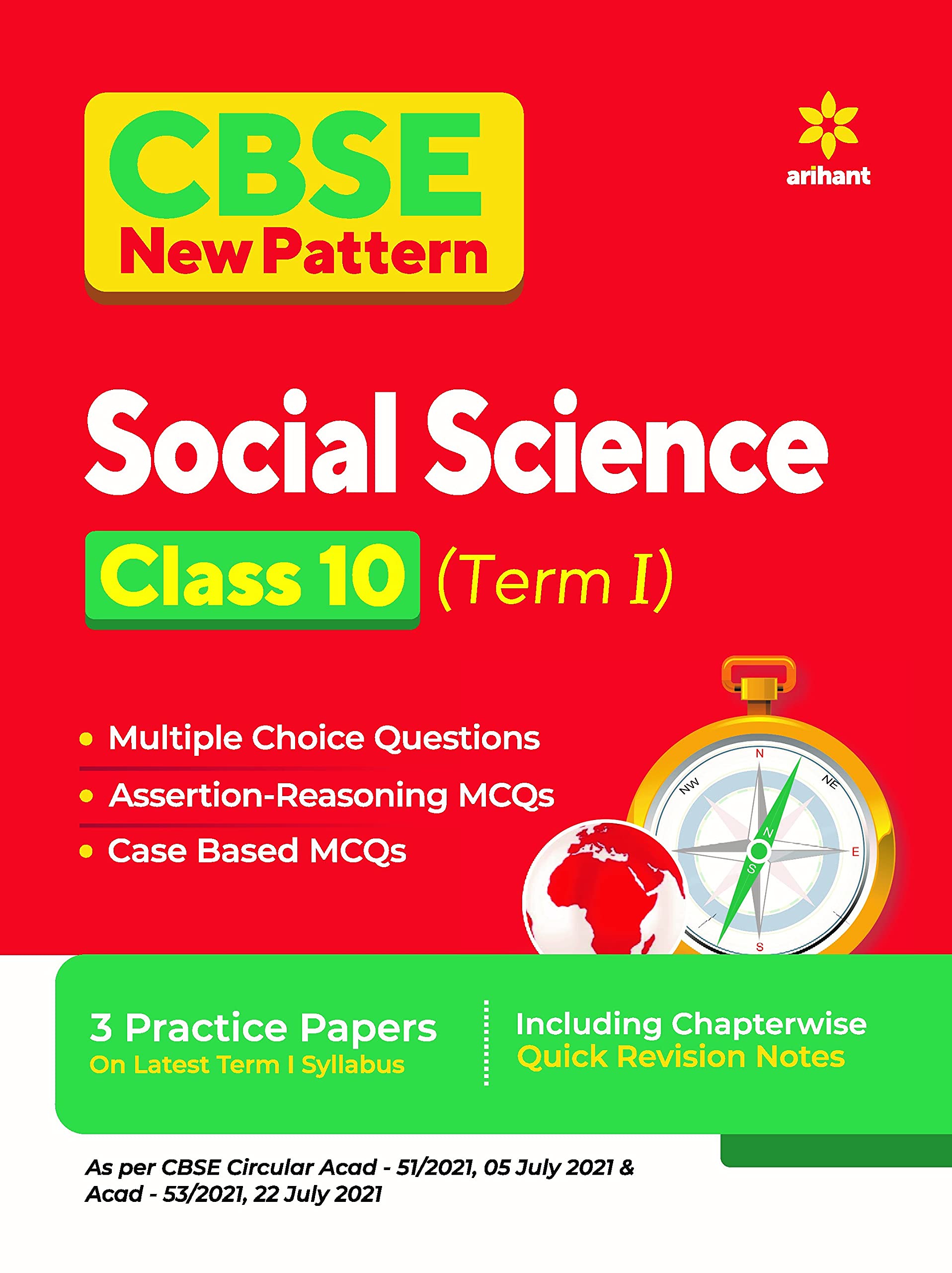 CBSE New Pattern : Social Science Class 10th (Term 1) Case Based MCQS ...