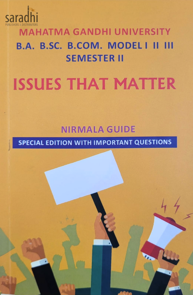 Issues That Matter Guide (Model I,II&III) Special Edition for BA, BSc ...