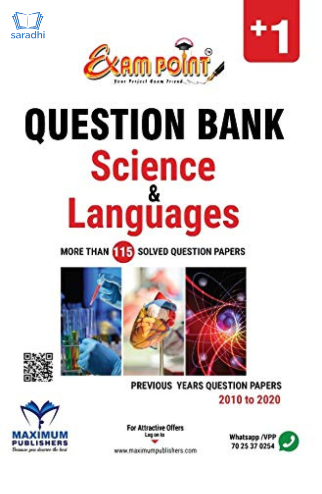 Plus One Science Question Bank (Science & Languages) 2020-2021 - Online ...