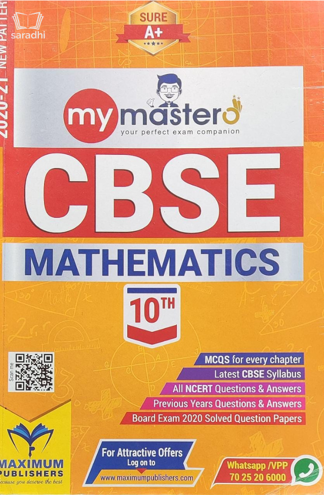 Class 10 CBSE Mathematics Guide - My Mastero - Online Book Store in ...