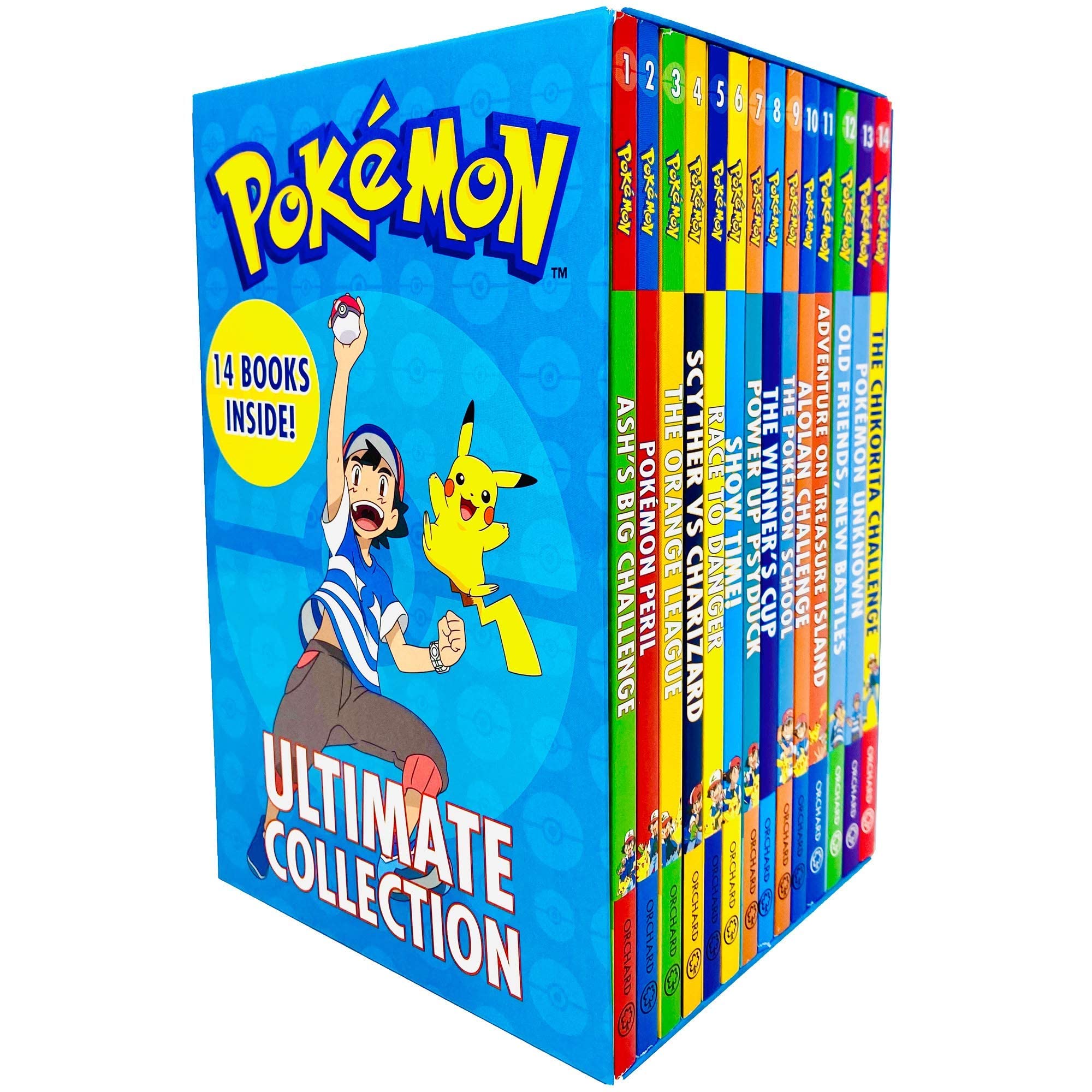 Pokemon Ultimate Collection - Set of 14 Books! (Ash's Big Challenge ...