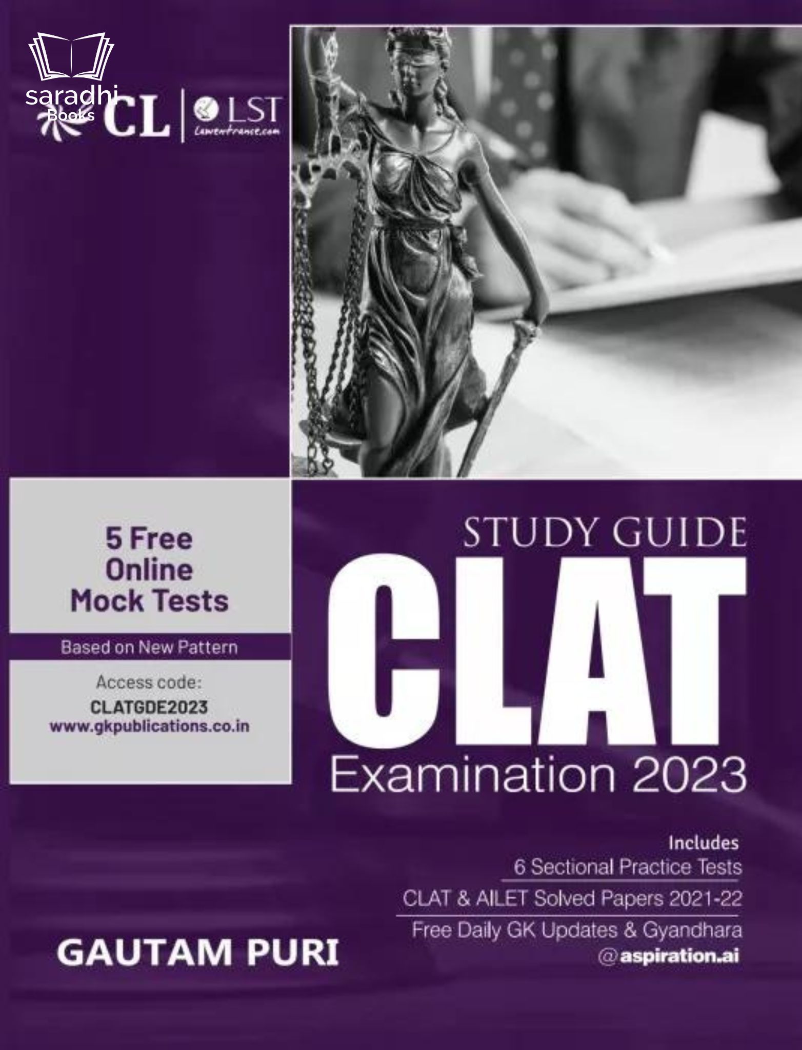 CLAT 2022 | Guide by Sachin Malhan | Gautam Puri | GKP - Online Book ...
