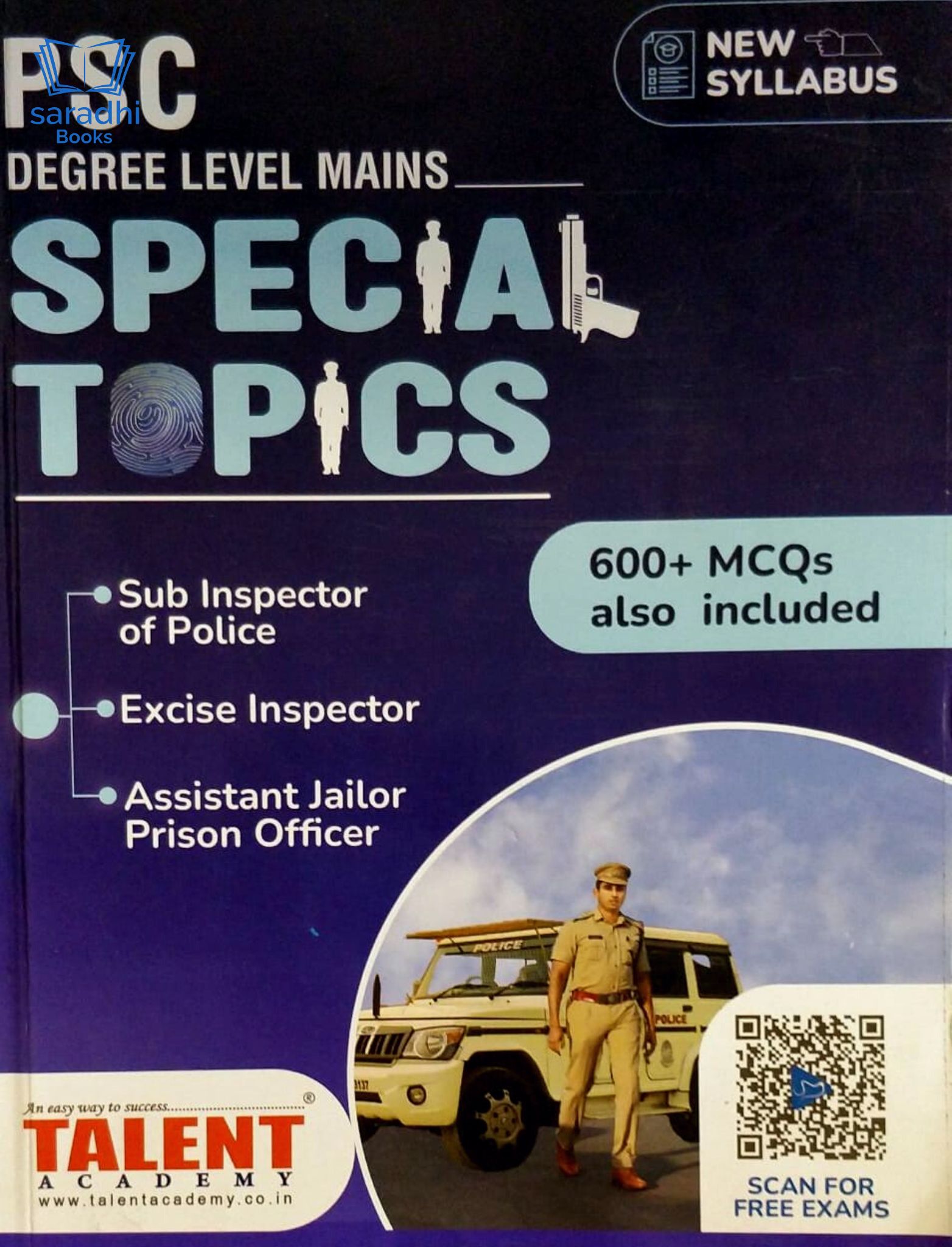 PSC Degree Level Mains Special Topics - Sub Inspector of Police, Excise ...