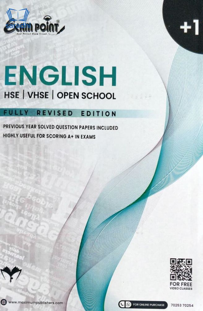 Exam Point Plus One English Kerala Syllabus ( HSE , VHSE , Open School ...