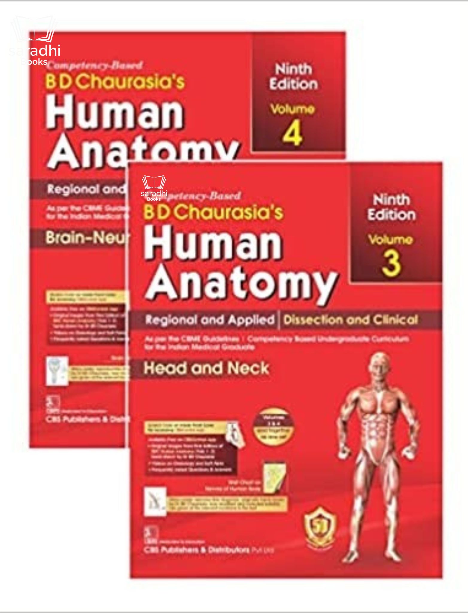 Human Anatomy 9th Edition Volume 3 &4 Regional And Applied Dissection ...