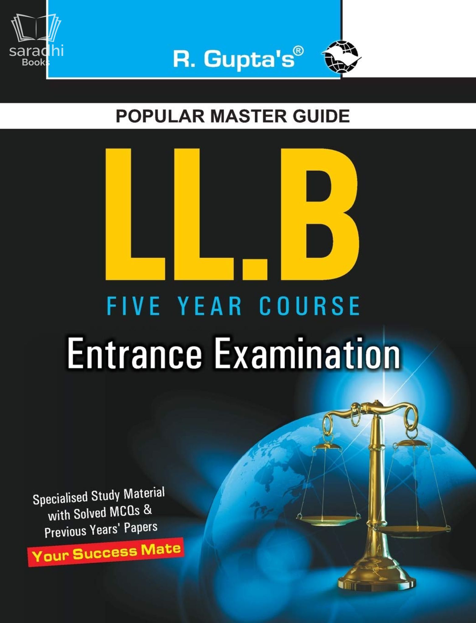 LLB (5 Years Course) Entrance Exam Guide Specialised Study Material ...