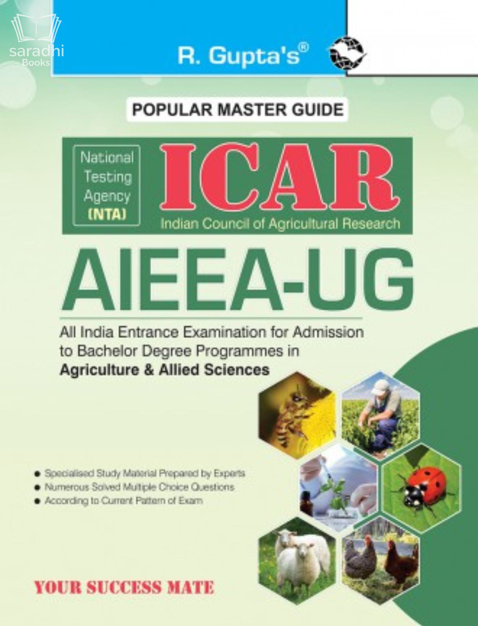 NTA ICAR : AIEEA UG Entrance Exam Guide | R Gupta's - Online Book Store ...