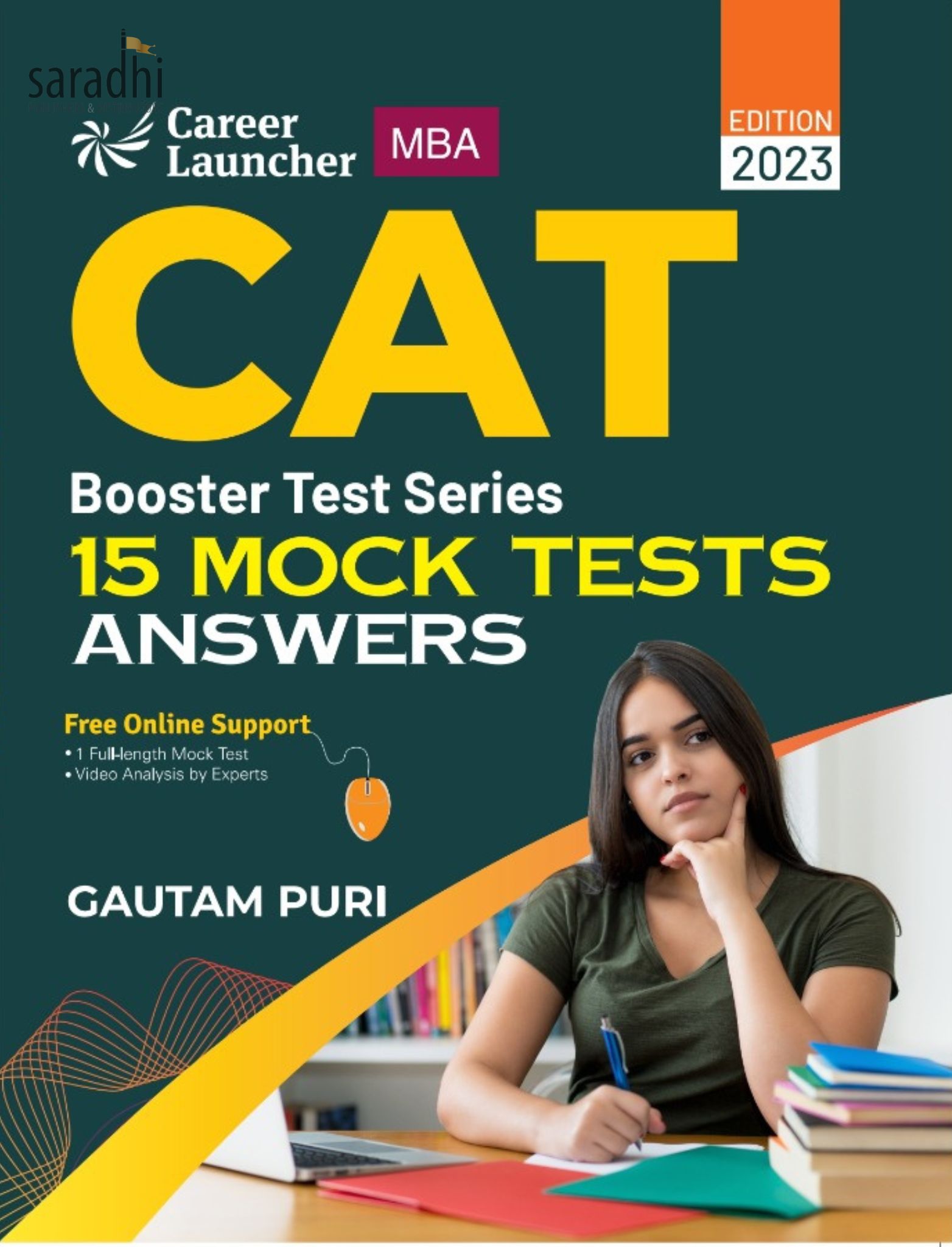 MBA CAT Booster Test Series 15 Mock Tests Answers 2023 Edition | GK ...