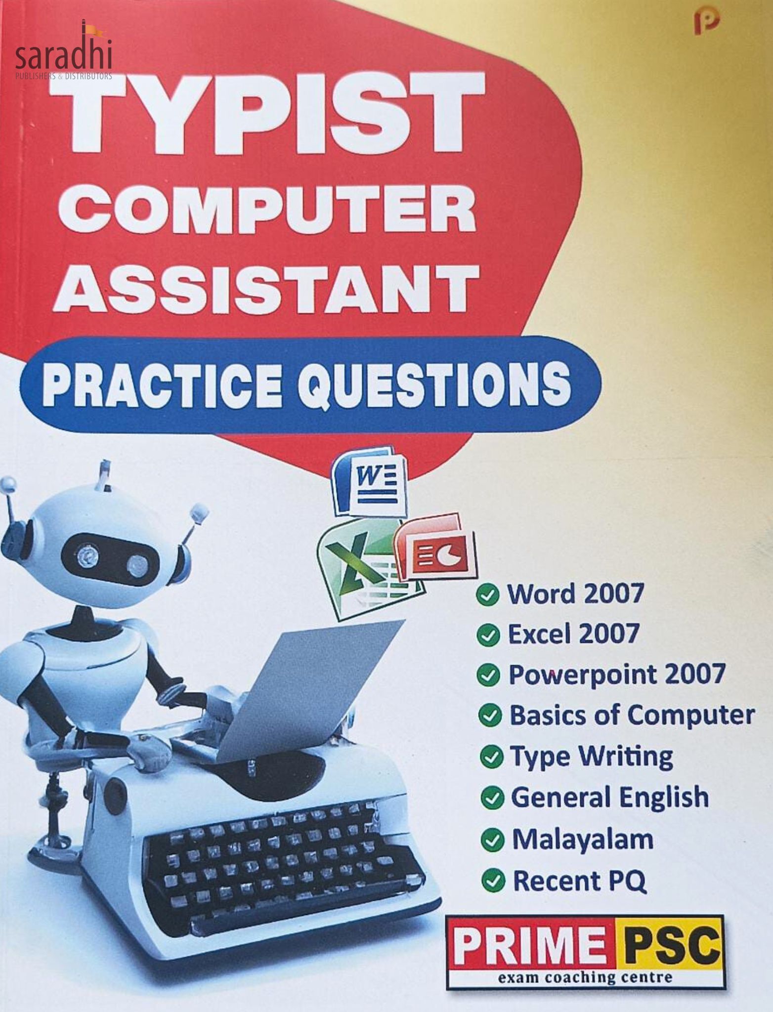 Kerala PSC Typist Computer Assistant Practice Questions | Prime PSC - Online Book Store in ...