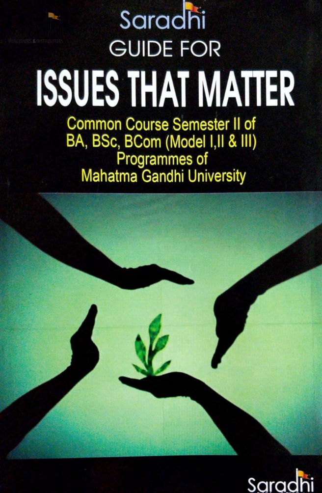 Issues That Matter Guide Semester 2 BA, BSc, B Com (Model 1,2&3), MG ...