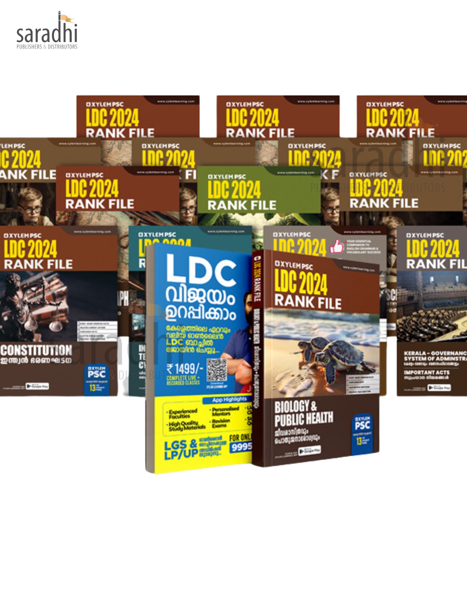 Kerala PSC | Xylem LDC Rank File 2024 | Set Of 13 Books