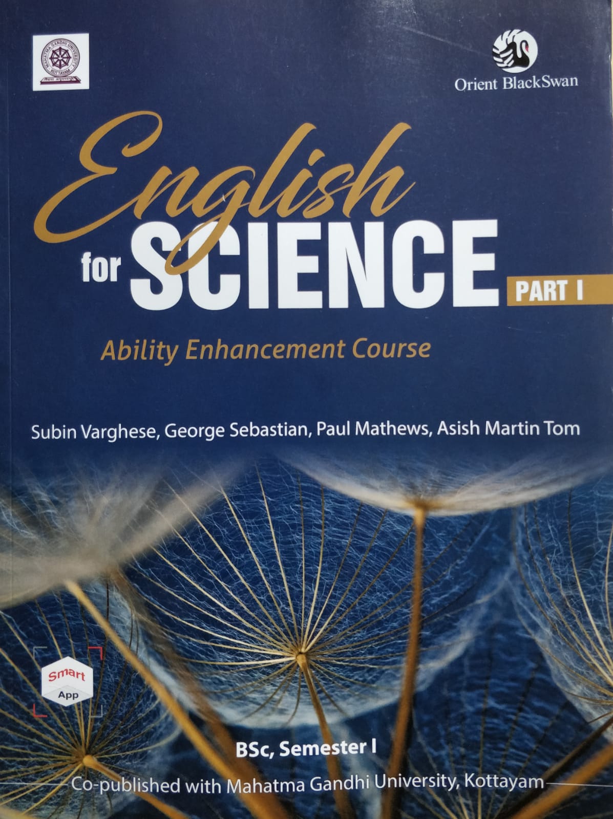 English for Science Part 1 Text Book B.Sc Semester 1, MG University