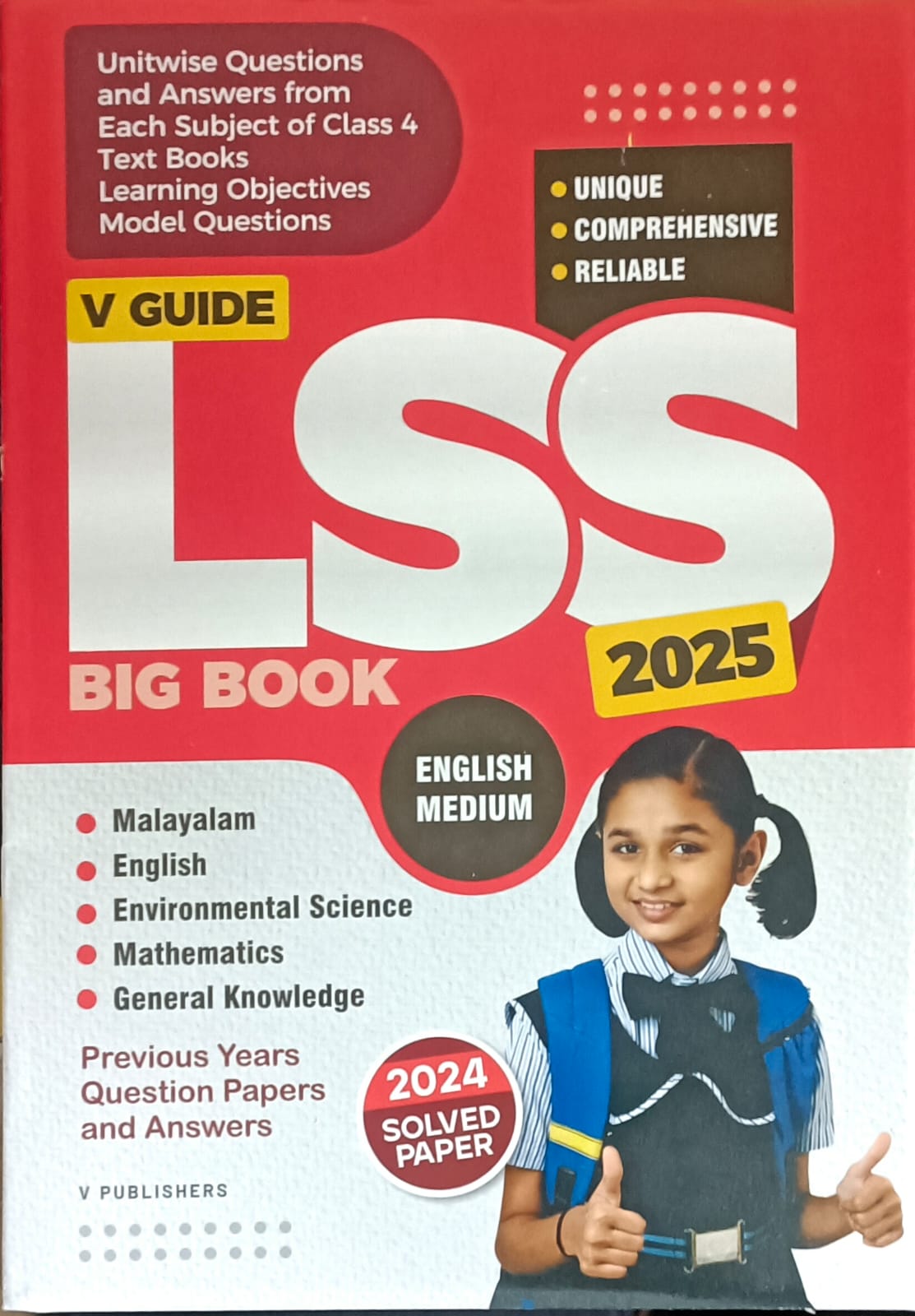 V Guide LSS Big Book 2025 English Medium V Publishers - Online Book Store in Kerala | Academic ...